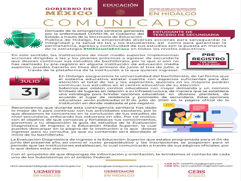 CBTis 287 Santiago Tulantepec Hidalgo